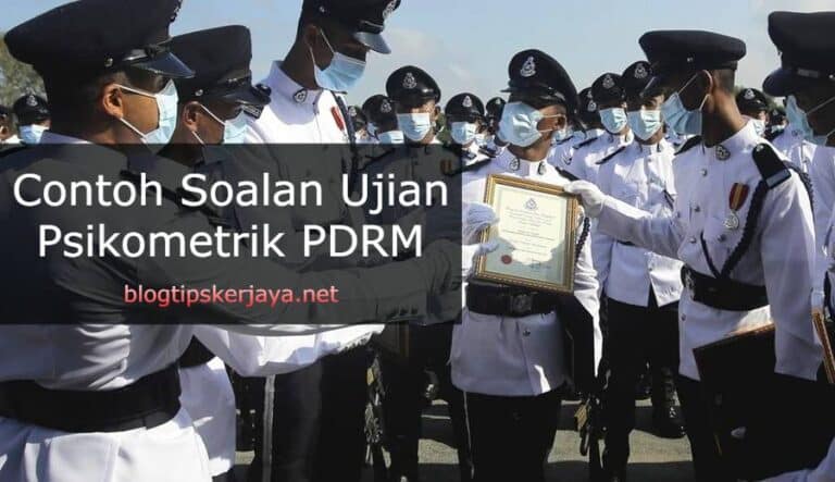 Contoh Soalan Ujian Psikometrik PDRM