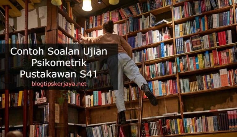 Contoh Soalan Ujian Psikometrik Pustakawan S41